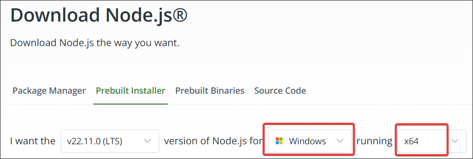 node.js 설치 - Eugene's Blog
